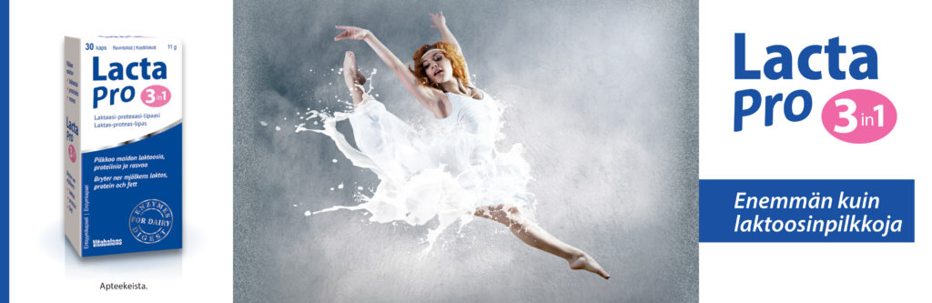 Lacta Pro - enemmän kuin laktoosinpilkkoja saatavilla apteekeista